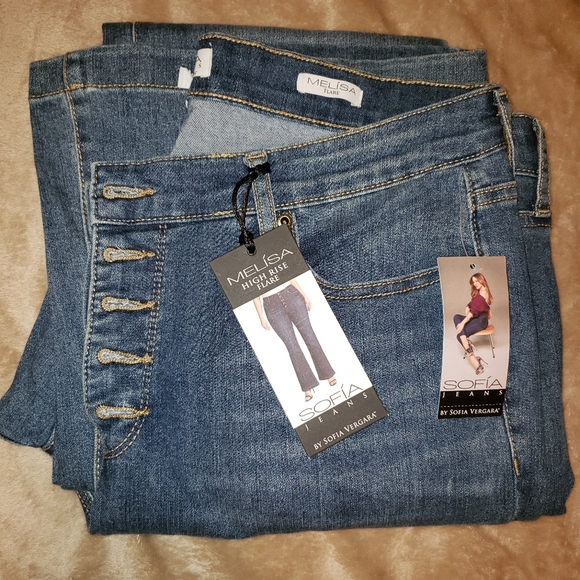 Sofia Vergara Melisa | Jeans | Sofia Vergara Melisa High Rise Flare ...